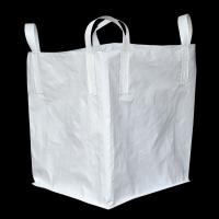 China Flexible IBCS Recyclable Cross Corner Bulk Bag 110*110*110cm Side Hung for sale