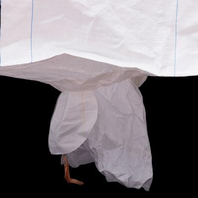 China Spout Top1 Tonne Jumbo Bags Fabric 3×3ft Storage Sugar And Salt for sale