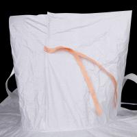 China Printing 2000kg Circular Jumbo Bag Capacious Fully Loops HDPE for sale
