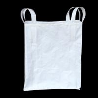 China LDPE Orange Polypropylene Jumbo Flexible Freight Bags 220GSM for sale