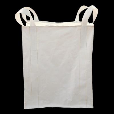 China Reusable FIBC 100% Virgin PP Heavy Duty Bulk Bags 220gsm With 4 Belts for sale