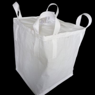 China 1102Lbs Cube Building Sand Bulk Bags FIBC Granular Goods And Waste for sale