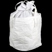 China 160gsm PP Circular Jumbo Bag Accordion Type Antitear With Chain Sewing for sale