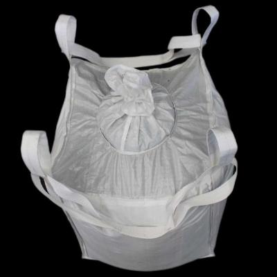China Collapsible Gray Industrial Bulk Bags ODM Crane Small Dumpy for sale