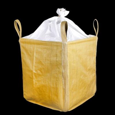 China Freight Fibc Jumbo Bulk Bags Capacious Bulge 90*90*90 for sale