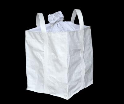 China 1 Ton 1*1.1*1.1m Pp Woven Jumbo Bags Folding Reusing for sale