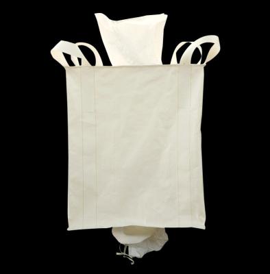 China 3307lb Flexible Bulk Container Capacious Bulge Uviofast Polypropylene Top Lift for sale