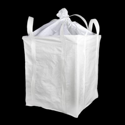 China Capacious Security Bulge Pp Woven Jumbo Bags 2000kg Flexible Intermediate for sale