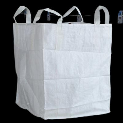 China One Ton Flexible Freight Bags Round Bulk Disposable Polypropylene for sale