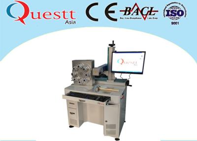 China Long Lifetime Fiber Laser Marking Machine 30W Power 3 Axis for sale