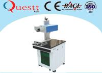 China Easy Moving Laser Wire Marking Machine , 3W White Plastic Engraving Machine for sale