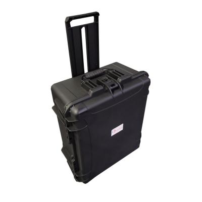 China suitcase style 100W professional laser cleaning machine fiber laser cleaner for paint rust removal for sale