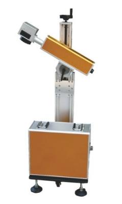 China High Accuracy 0.003mm Fiber Laser Marking Machine 28kg Net Weight 110mm×110mm Marking Range for sale