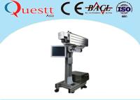 China 30W Flying Laser Marking Machine For Bottles On Conveyor Automation Line for sale