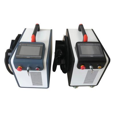 China Portable Air Cooled Rust Cleaner Laser Machine Pulse Laser Cleaning Machine for Metal Surface and Remove Paint From Wood 200W for sale