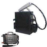 China Handheld Laser CLeaner 50W 100W Battery Backpack Pulse Fiber Laser Rust Cleaning Machine for sale