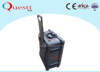 China Mini 50W 100W Suitcase Laser Rust Removal Equipment For Historical Sculpture for sale