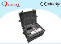 China Wireless Bluetooth Connecttion Luggage Case 100W fiber laser rust removal machine for sale