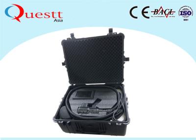 China Suitcase Type 50W 100W Laser Rust Remover Machine for sale