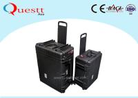 China Suitcase 100W Car Gearbox Cleaning Laser Machine For Paint Removal Handheld for sale