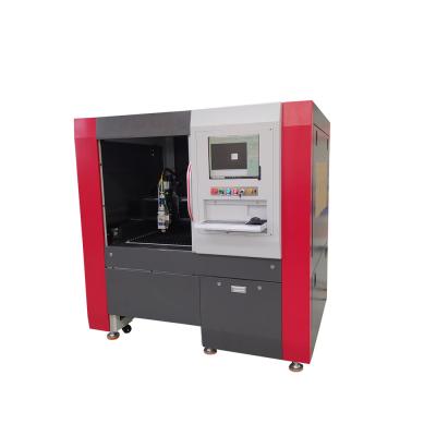 China 500W 1000W High Precision 0.005mm Fiber Laser Cutting Machine For Metal for sale