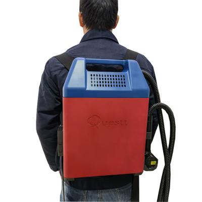 China 20W 50W Backpack Laser Cleaning Machine For Paint Removal for sale