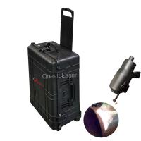 China Metal Rust Removal Fiber Laser Cleaning Machine Compact Derusting Lens 100w 2000w for sale