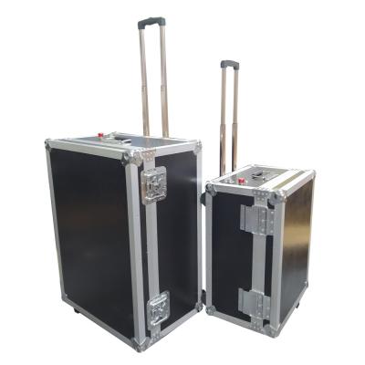 China Dual Axis Suitcase Mobile Rust Removal Machine 30w 50w 100w 200w for sale