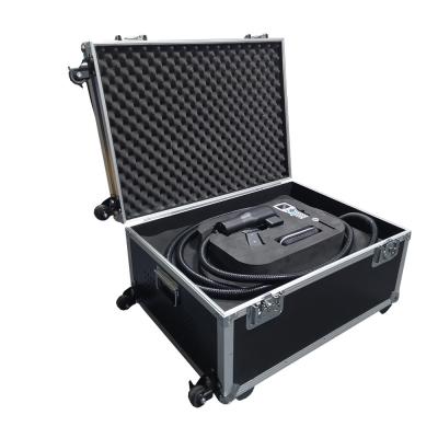 China Suitcase Type 100w Laser Cleaning Machine for rust/paint/oxide removal on metal surface for sale