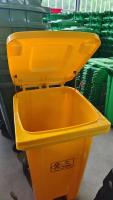 China 240L HDPE plastic garbage bin for sale