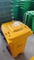 China 240L HDPE plastic garbage bin for sale