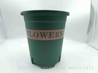 China Series 4 Green Plastic flower pots 1 gallon for sale