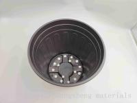 China Series 7 Black plastic plant pot BN190 for sale