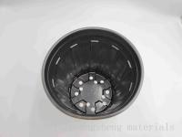 China Series 7 Black plastic plant pot BN190 for sale