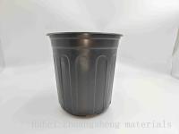 China Series 8 Black plastic plant pot BN210 for sale