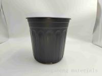 China Series 8 Black plastic plant pot BN210 for sale