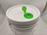 China Series 1  Plstic Buckets white 15L for sale