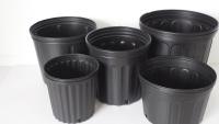 China Series 8 Black plastic plant pot BN210 for sale