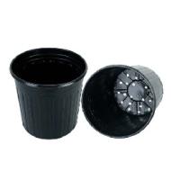 China Series 8 Black plastic plant pot BN210 for sale
