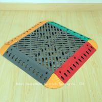 China Outdoor Non Slip Plastic Interlocking Floor By Plastic Injection Molding for sale