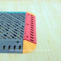 China 2.8mm  Corrugated Plastic Floor Grating  Permeable Car Wash Grille Floor for sale