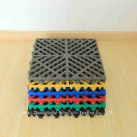 China Outdoor Non Slip Plastic Interlocking Floor By Plastic Injection Molding for sale