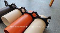 China Plastic PE Pipe Fittings Pipe Retainer Lower Pipe Holder Stacked In Multiple Layers for sale