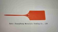China Customized Disposable Plastic Seal Tag  Nylon Tie Wraps For Goods Labeling for sale