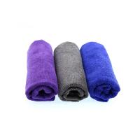 China Microfiber Towel 300g 40x40cm Lint-Free Streak-Free Car Glass Cleaning Cloth for sale