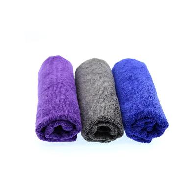 China Microfiber Towel 300g 40x40cm Lint-Free Streak-Free Car Glass Cleaning Cloth for sale