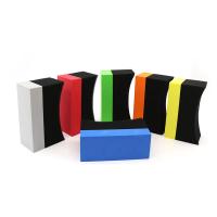 China Curved Tire Dressing Sponge PE Material 6 Inch Car Waxing Polishing Sponge for Industrial Cleaning for sale