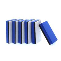 China Blue Ceramic Coating Applicator Sponge for Car Detailing 10x6x2cm for sale