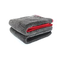 China 600gsm Microfiber Car Drying Towel 40x60cm Twisted Super Water Absorption for sale