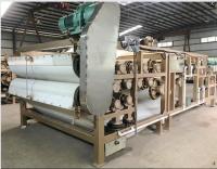 China Belt Press Machine for Cassava Pulp Dewatering 7-13 Rollers High Pressure for sale
